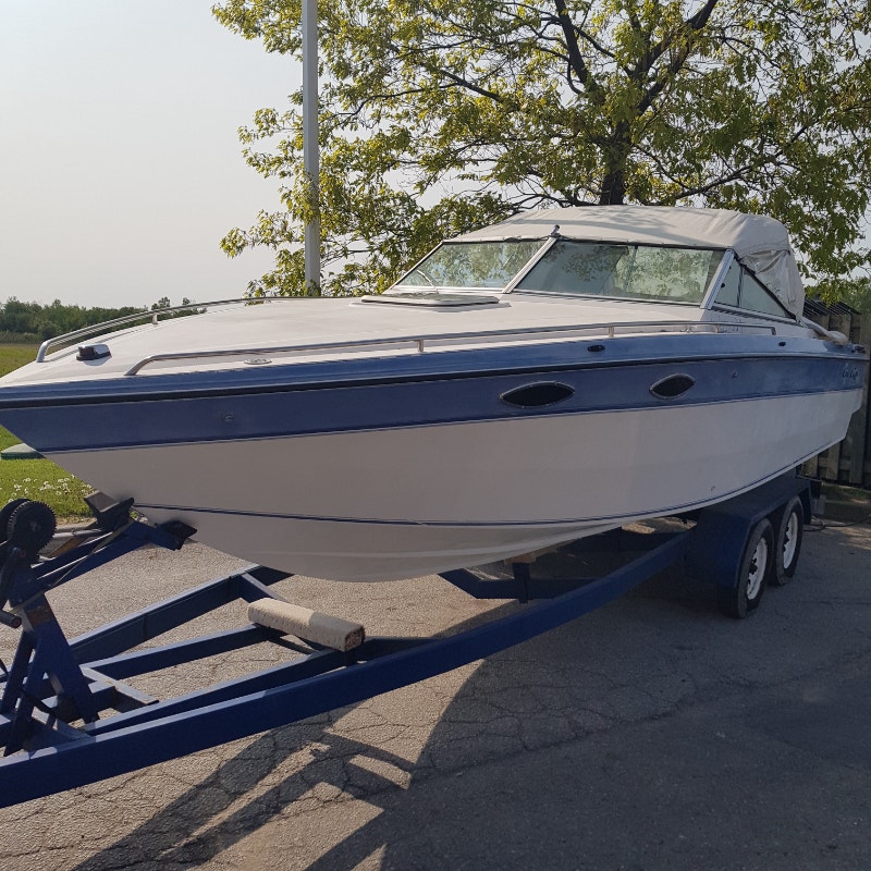 MIDDLE ENGINE CHRIS CRAFT CREW 23F GOOD | Powerboats & Motorboats ...
