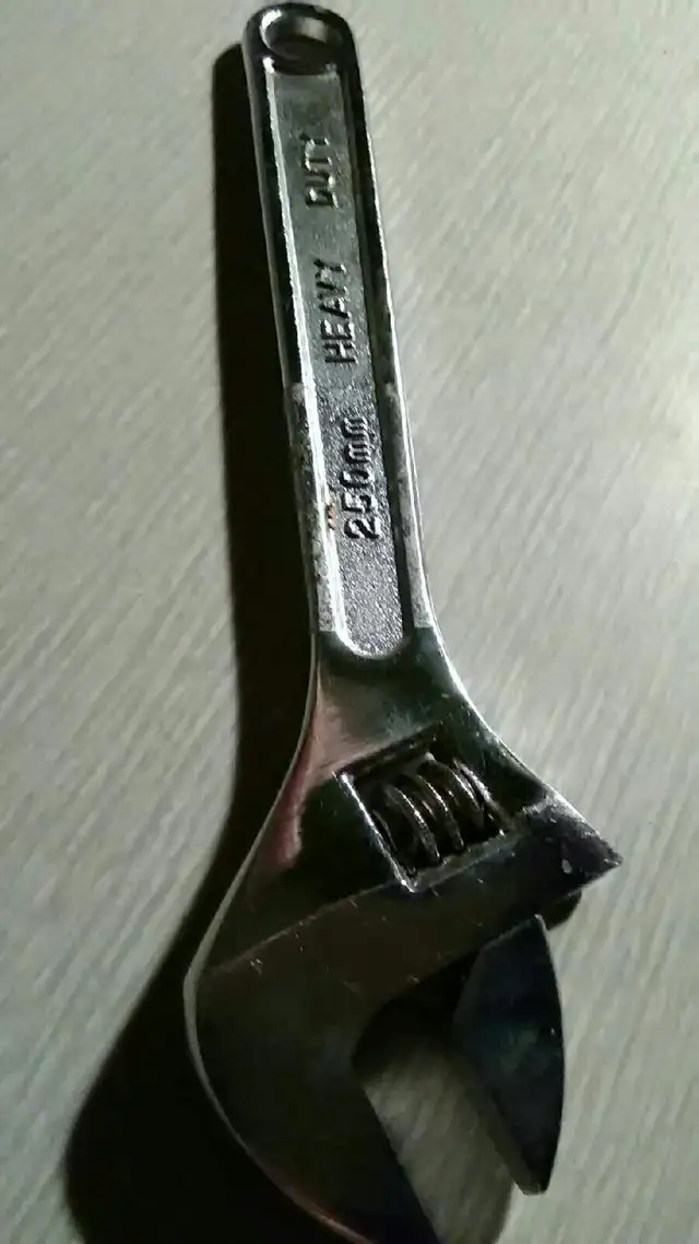 10in. Adjustable wrench Heavy Duty -new like cond. | Hand Tools | City ...