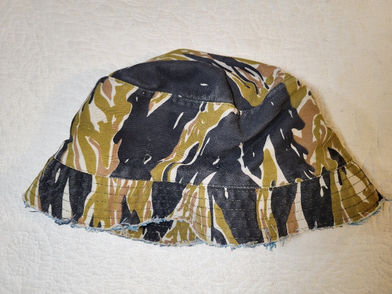 Vietnam War Tiger Stripe Jungle Boonie Hat Modified MACV SOG | Arts ...