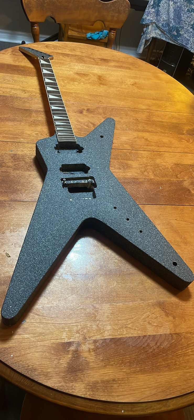 dimebag style guitar concrete body ( project) | Guitars | St ...