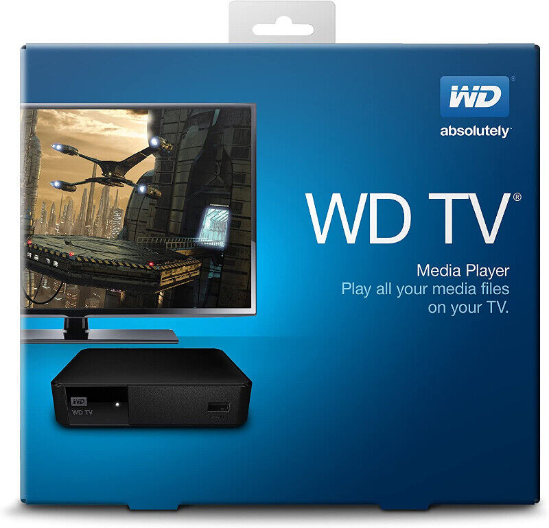 Rare New WD TV Media Player - Multi-Format Files | Video & TV ...