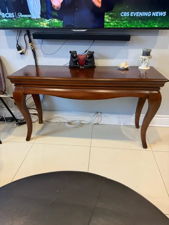 Napoleon III curved legs. solid wood ma | Other Tables | City of ...