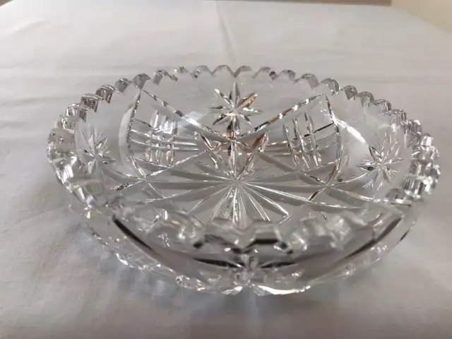 Crystal cut glass serving dish | Other | Kingston | Free local ...