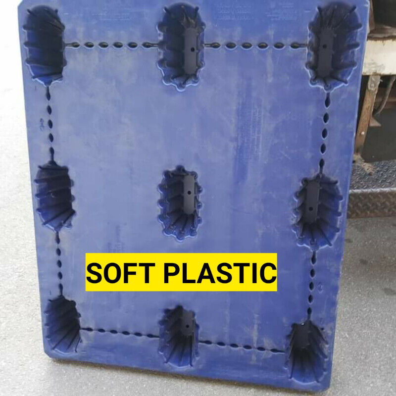 Plastic Pallets Skids Hard Soft Good Condition Stackable 40x48 | Other ...