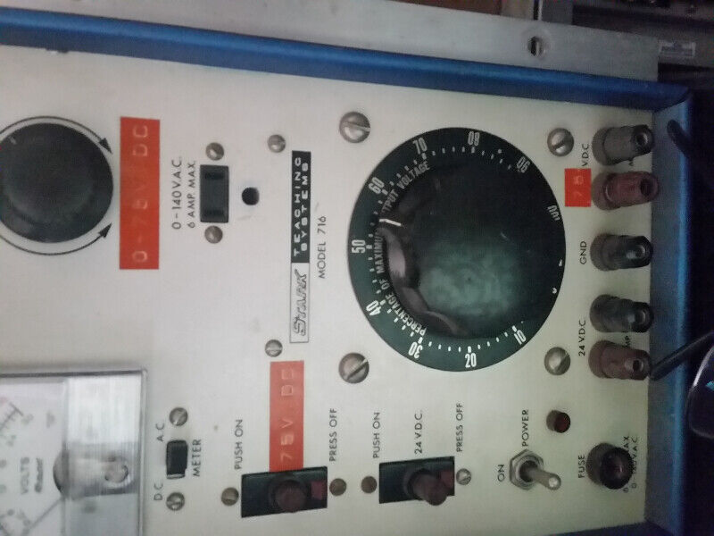 stark teaching systems model 716 bench power supply - also have | Other ...