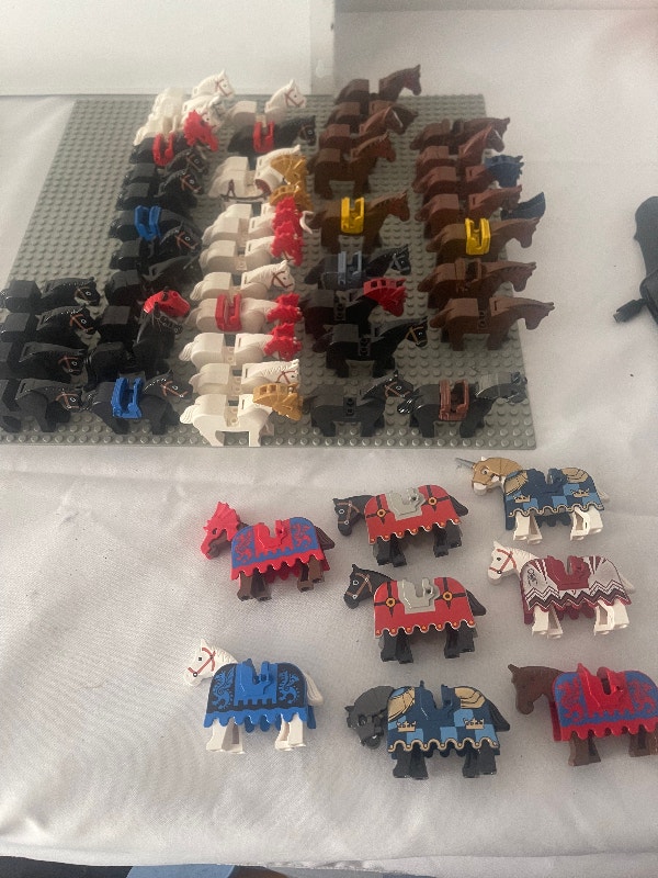 LEGO CASTLE HORSES, TROLLS, DRAGON, DETAILS BELOW, AHUNTSIC | Jouets et ...
