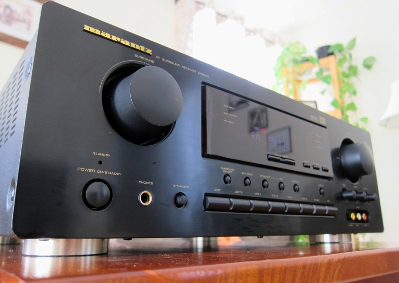 MARANTZ SR-5000 STEREO SURROUND 5.1 AV RECEIVER WITH REMOTE | Stereo ...