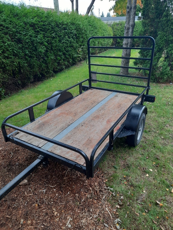 Remorque galvanisé en bonne etat 56 de large par 99 de long | Remorques ...