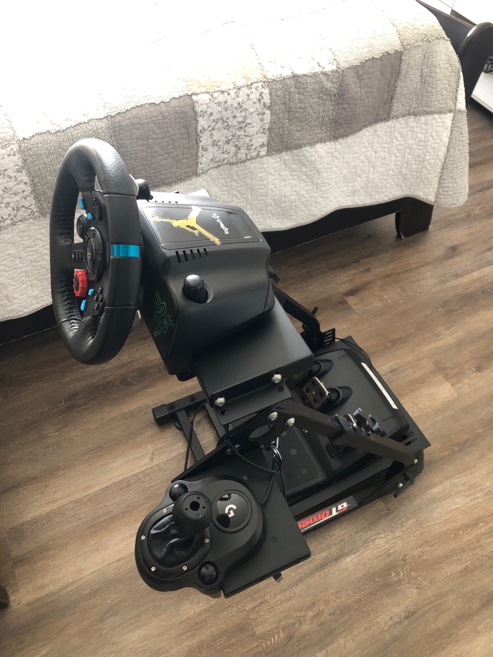 logitech g29 steering wheel (with racing sim & gear shifter) | Sony ...