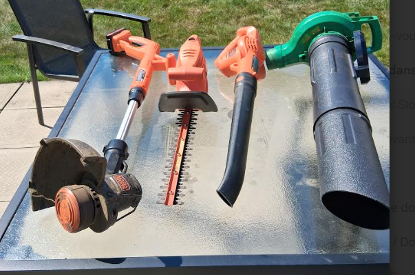Outils pour le ramassage de feuilles et coupe bordure de gazonN | Other ...