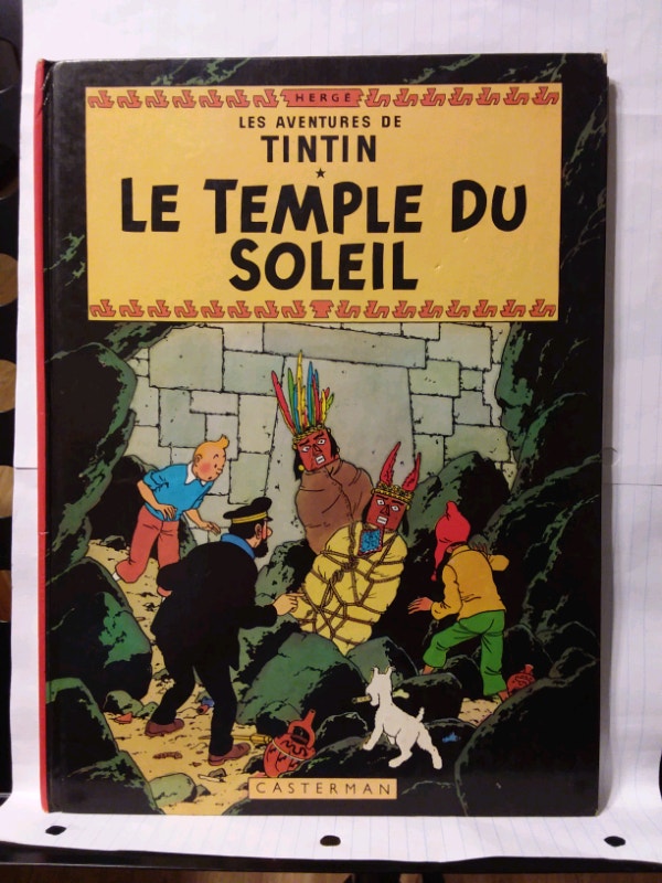 TINTIN ET LE TEMPLE DU SOLEIL #14B40....1973 | Bandes dessinées ...