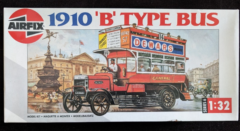 RARE AIRFIX 1910 ‘B’ TYPE BUS 1/32th Scale SERIES 6 Model Kit | Hobbies ...