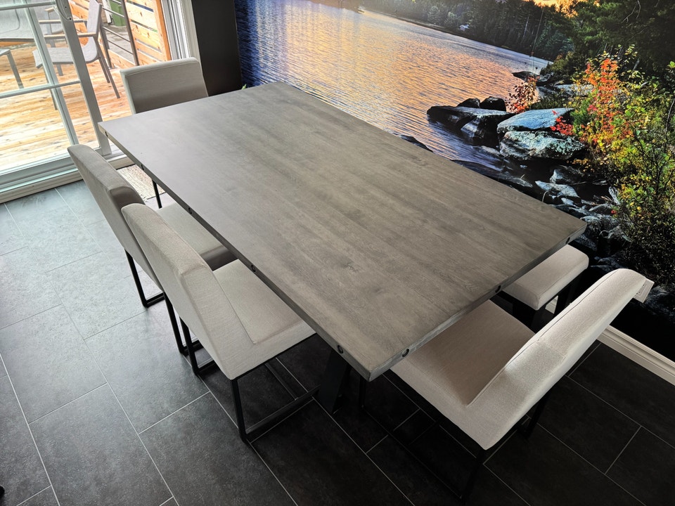 Set de cuisine de qualité, Amisco, fabriqué au Québec, table de ...