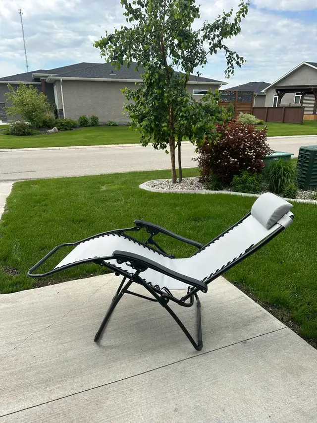 outdoor deck reclining chair | Patio & Garden Furniture | Winnipeg ...