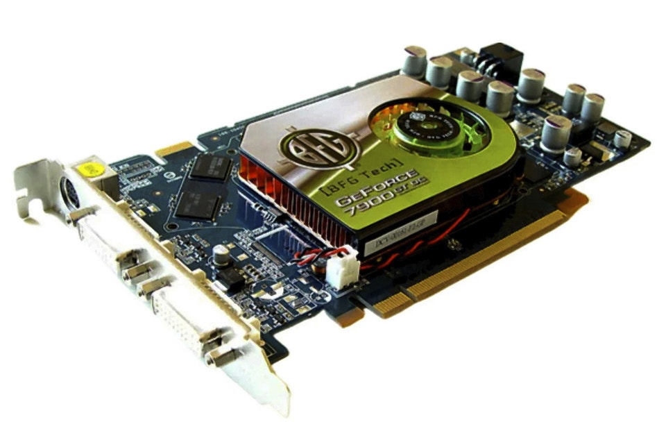 Nvidia GeForce 7900 GT OC 256 MB PCIE Graphics Card | System Components ...