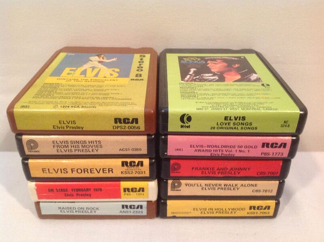 ELVIS PRESLEY 8-TRACK TAPES VARIETY | Arts & Collectibles | Winnipeg ...
