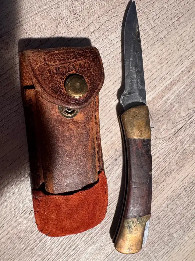 Vintage Taylor/Schrade Nomad Fixed-Blade Knife – Made in Japan | Hand ...