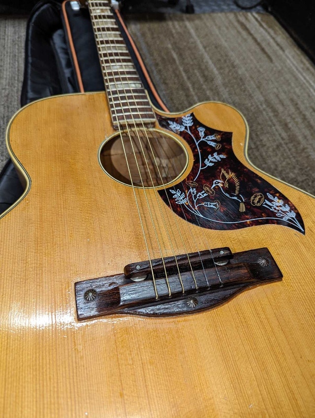 Rare Vintage 1950s USA Kay K24 / K8224B Jumbo Blonde Cutaway | Guitars ...