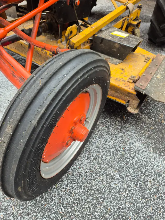 Allis-Chalmers "B" Model with 5' Woods Belly Mower | Farming Equipment ...