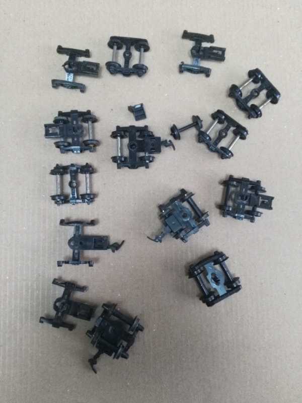 Ho scale model train trucks, wheels and chassis parts | Hobbies ...