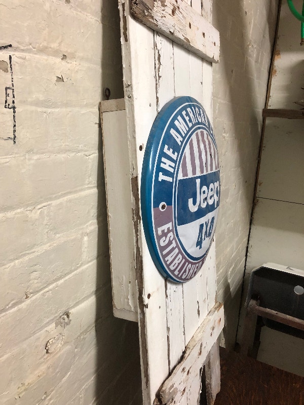 RUSTIC LIGHT UP JEEP SIGN | Arts & Collectibles | Winnipeg | Kijiji ...