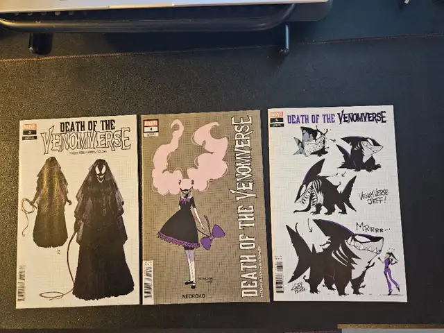 DEATH OF THE VENOMVERSE #1-5 SUPER HI GRADE DESIGN VARIANT SET | Comics ...