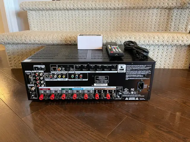 Denon AVR-X2000 7.1Ch 4K Surround Sound Receiver | Stereo Systems ...