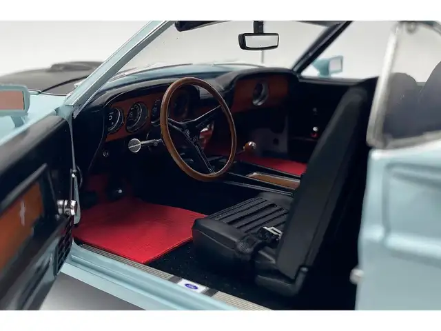 1/18 ACME 1969 Ford Mustang Mach 1 428 Cobra Jet - Aztec Aqua | Arts ...