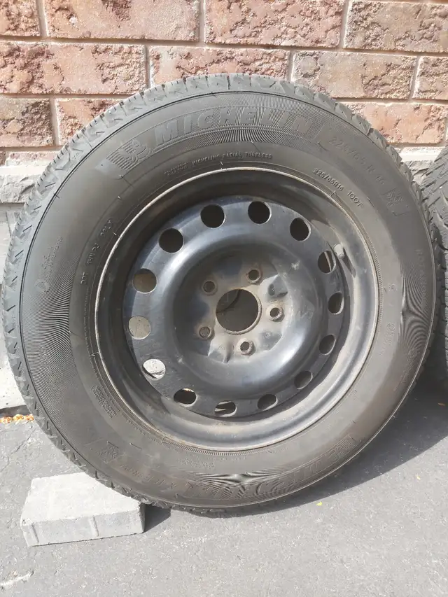 Michelin X-Ice Snow Tires Plus Rims 225/65R16 | Tires & Rims | Oakville ...