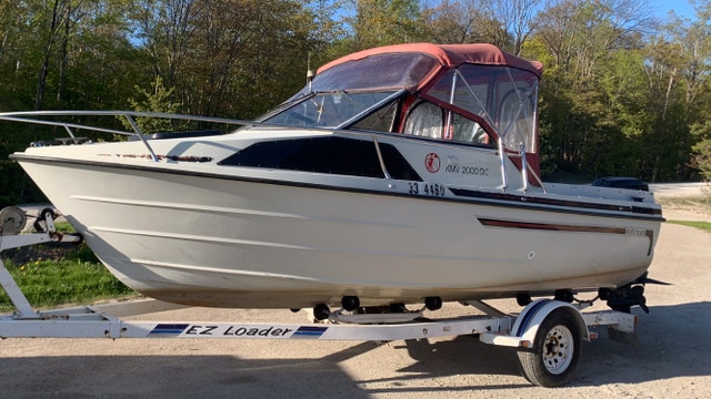 KMV with Cuddy Cabin & 135HP motor on trailer | Powerboats & Motorboats ...