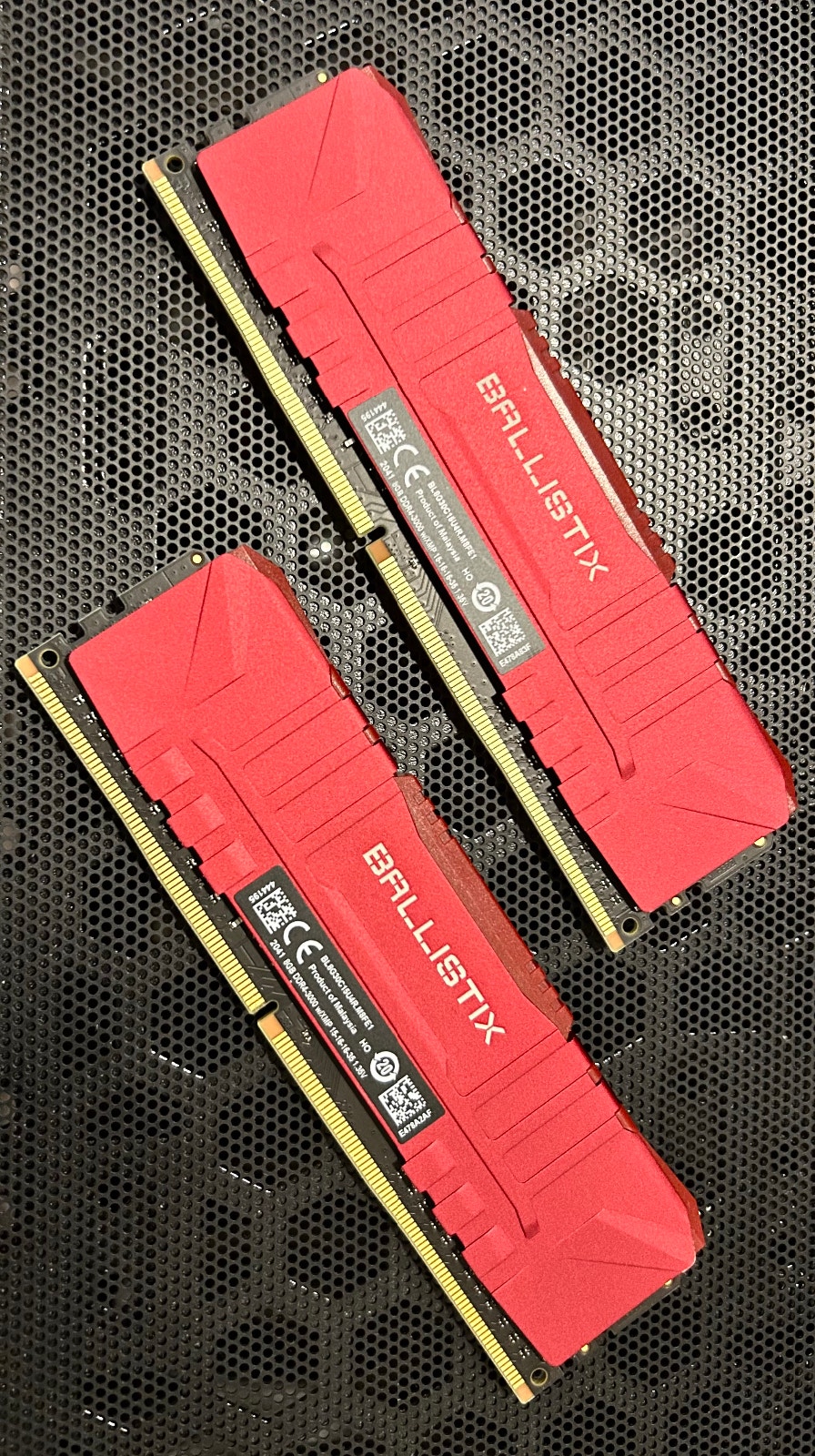 Ballistic 16 gb ram DDR4 (AM4 motherboard) Used like new | System ...