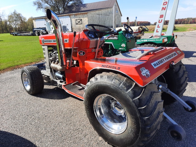 TRACTOR PULLER MASSEY FERGUSON, WINNER TRACTOR, GAS, ZX14R MOTOR ...