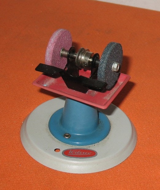 Vintage Wilesco Steam Engine Accessory *2 Wheel Grinder* Toy NEW ...