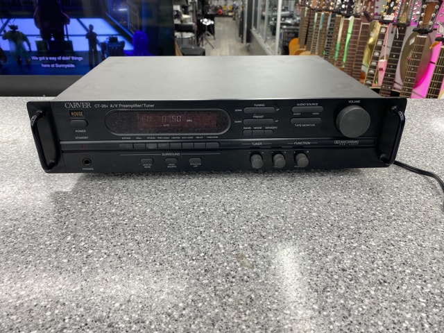 Carver CT-26V Rack Mountable Preamplifier | Stereo Systems & Home ...