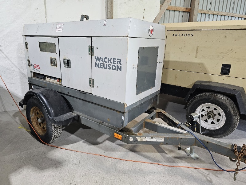 WACKER G25 KVA MOBILE DIESEL GENERATOR | Power Tools | Mississauga ...