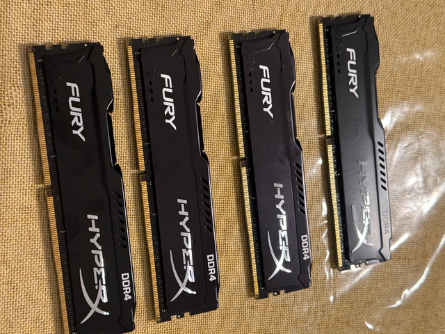 Mémoire Fury Hyper 64Go (4x 16Go ) DDR4 2400 à vendre | System ...
