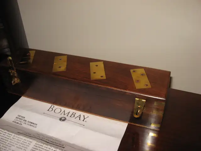BOARD GAME: Brand New Vintage Bombay Dominoes. | Arts & Collectibles ...