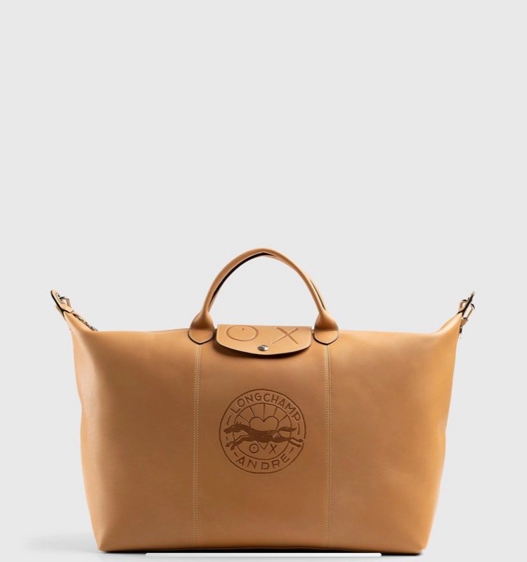 LONGCHAMP Andre x Longchamp collab all-leather travel bag | Women's ...