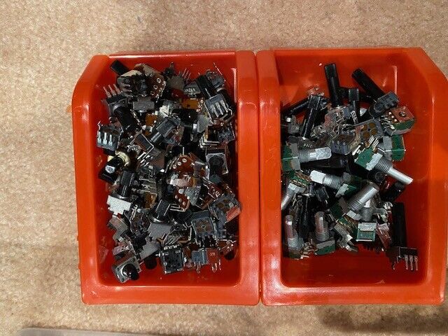 Electronic components volume controls relays switches sockets | General ...