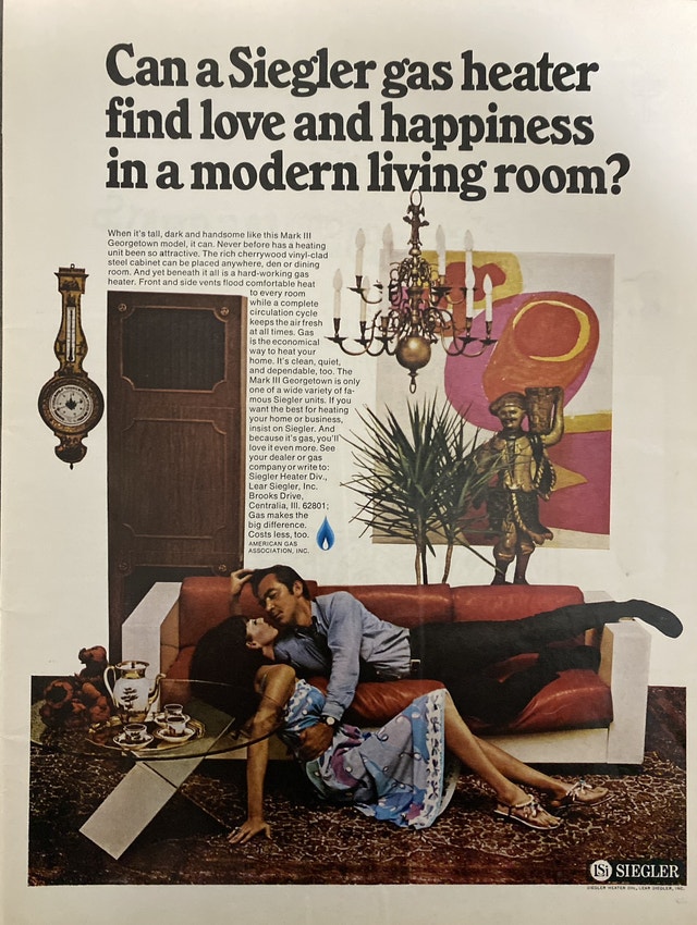 1967 Siegler Gas Heater Original Ad | Arts & Collectibles | North Bay ...