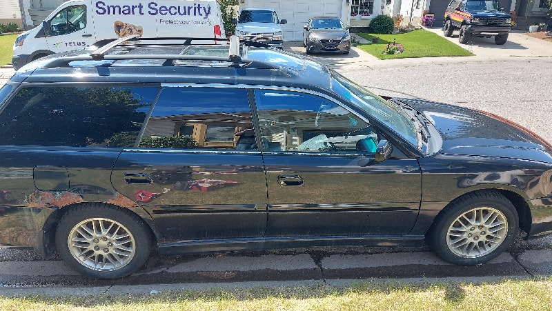 Damaged**** 2001 Subaru Legacy GT (Black) | Cars & Trucks | Calgary ...