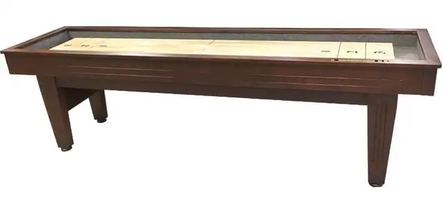 9' Majestic Shuffleboard Table. Walnut Finish | Toys & Games | Markham ...
