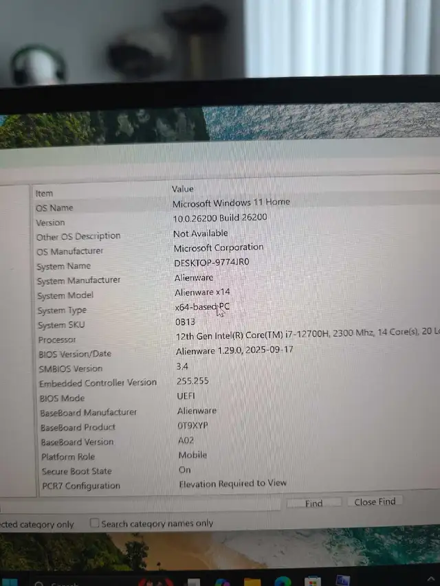 Alienware x14 R1 - RARE 32GB RAM | RTX 3060 | i7 | 1TB SSD - Lun ...