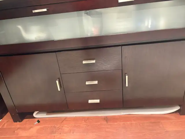 Curio cabinet and matching buffet. Amazing condition ! | Hutches ...