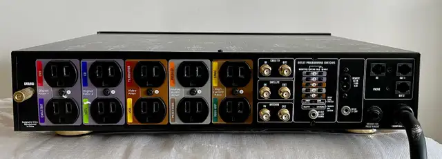 MONSTER HTS-5100, AUDIOPHILE POWER LINE CONDITIONER SURGE GUARD ...