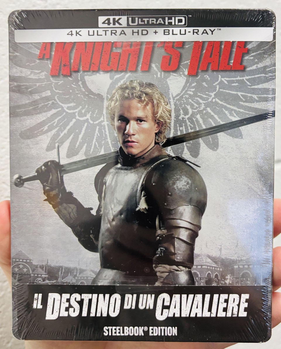 NEW A Knights Tale Steelbook (4K Blu Ray + Blu Ray) | CDs, DVDs & Blu ...