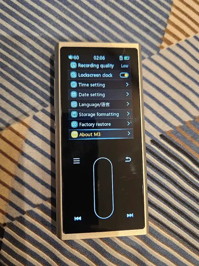 Fiio M3K Portable lossless Hi Res Music Player DAC FLAC DAP | General ...