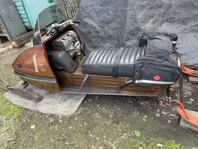 2 Vintage Moto Ski sleds & parts original owner - | Snowmobiles ...