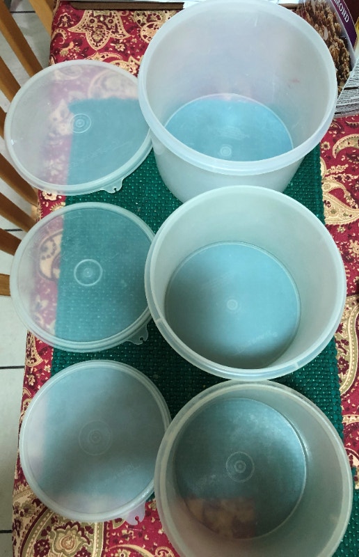 955B Tupperware Six pieces $15.00 | Kitchen & Dining Wares | Edmonton ...