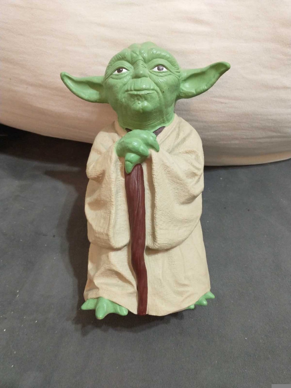 8" Star Wars rubber figure of Yoda | Arts & Collectibles | City of ...